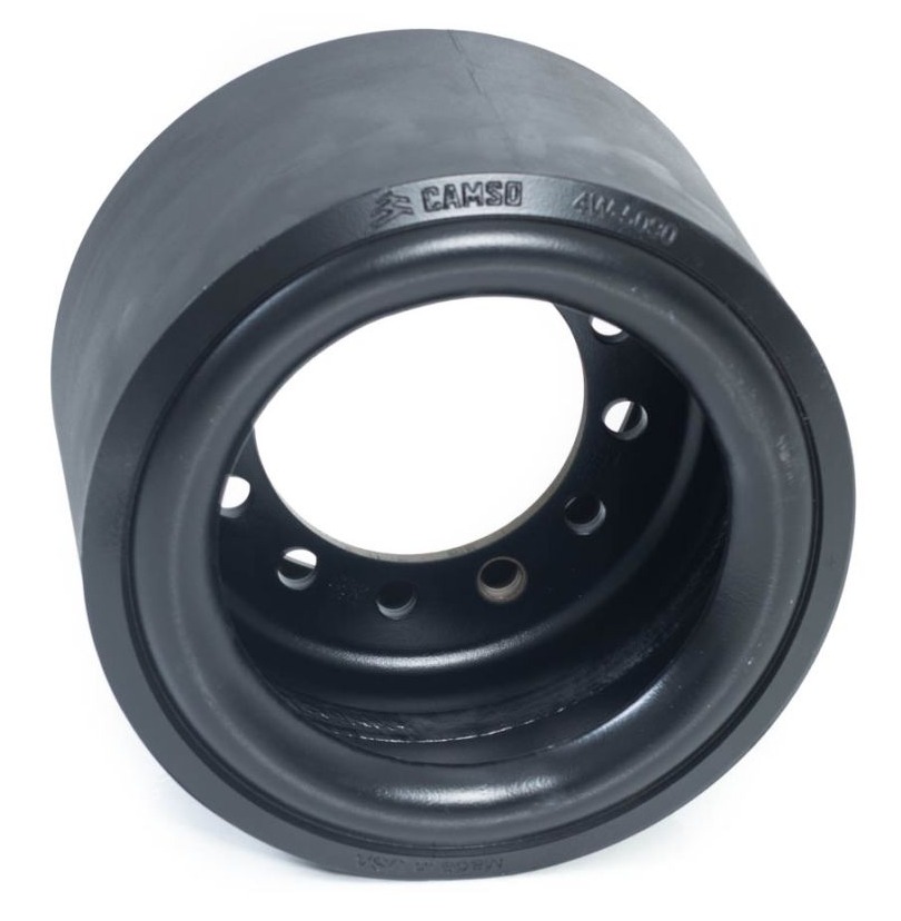 NEW 8.5" Wide Mid-Roller Bogie Wheel for John Deere Rowcrop Tractors Series 9RX (Wide), Steel ...